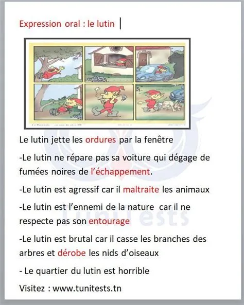 Expression écrite 6ème Année Primaire Maroc Pdf - Wadaef FR