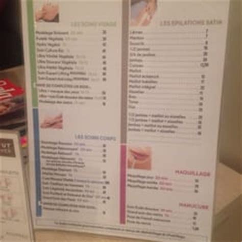 Prix Massage Yves Rocher